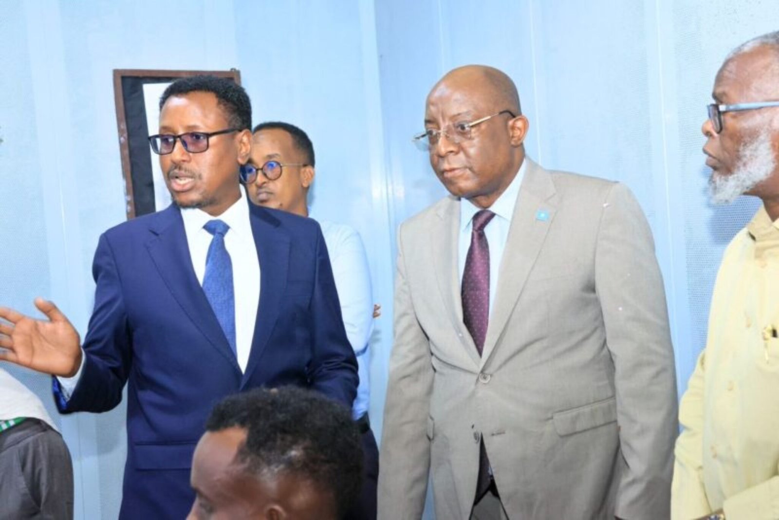 Information Minister Opens Upgraded Radio Mogadishu Facilities - Somali ...