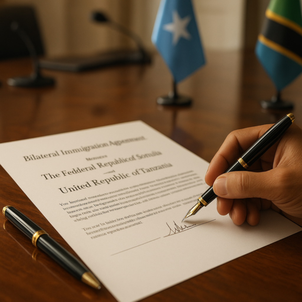 Somalia, Tanzania Sign Visa Facilitation Agreement - Somali News today Live
