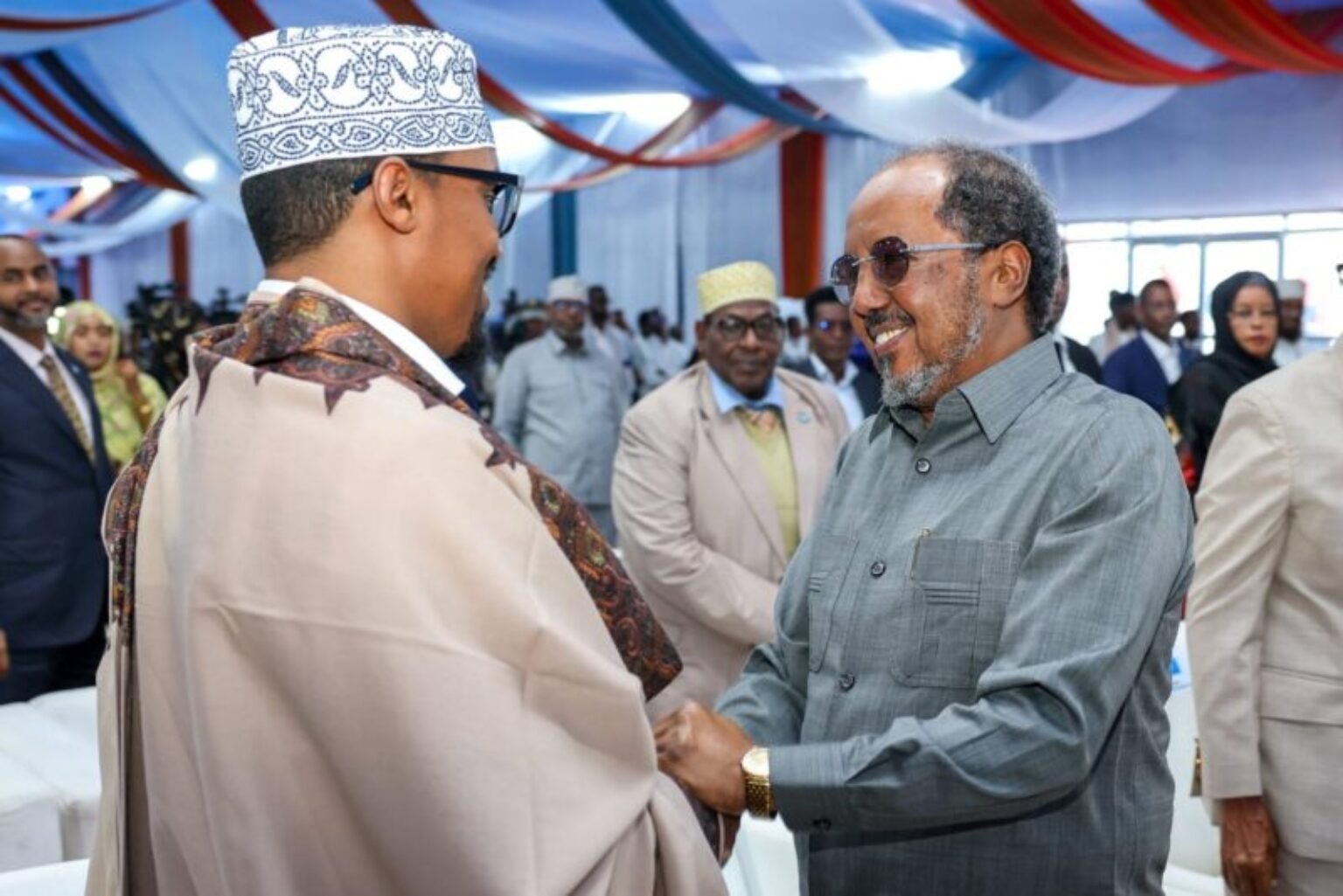 President Hassan Sheikh Mohamud Inaugurates Ugaas Abdirisaq, Highlights ...