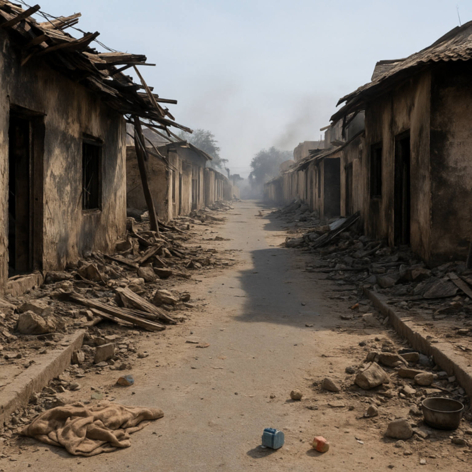 Clashes in Jalalaqsi Leave Homes Burned - Somali News today Live